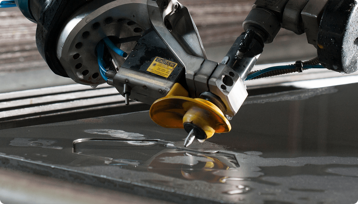 Bevel Cutting with Waterjet Cutting Technology - Flow Waterjet